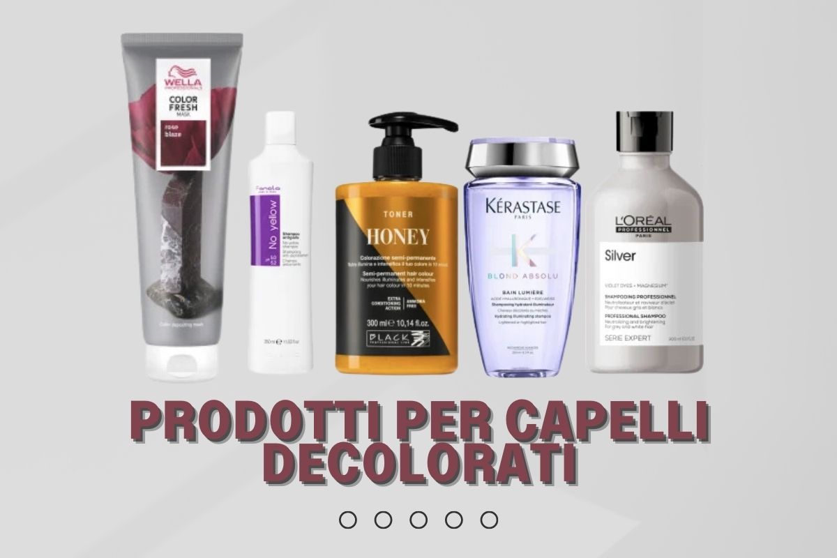 Capelli decolorati, i migliori prodotti che possiamo trovare in sconto ...